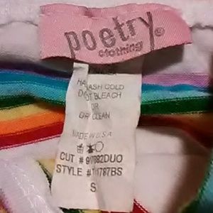 Poetry | Tops | End Of The Rainbow Tank By Poetry | Poshmark